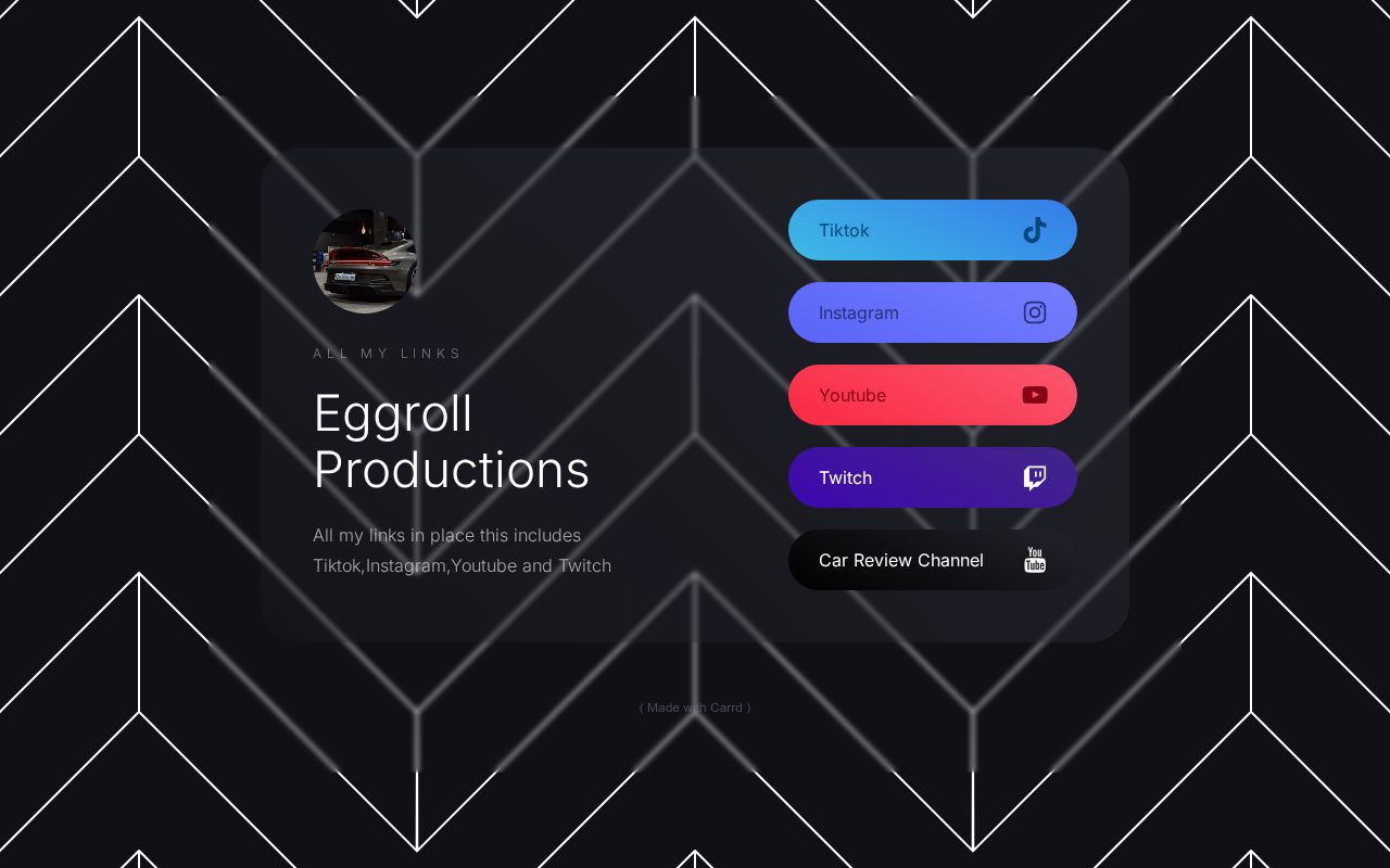 🎮 Eggroll Productions | Socials & Channels
